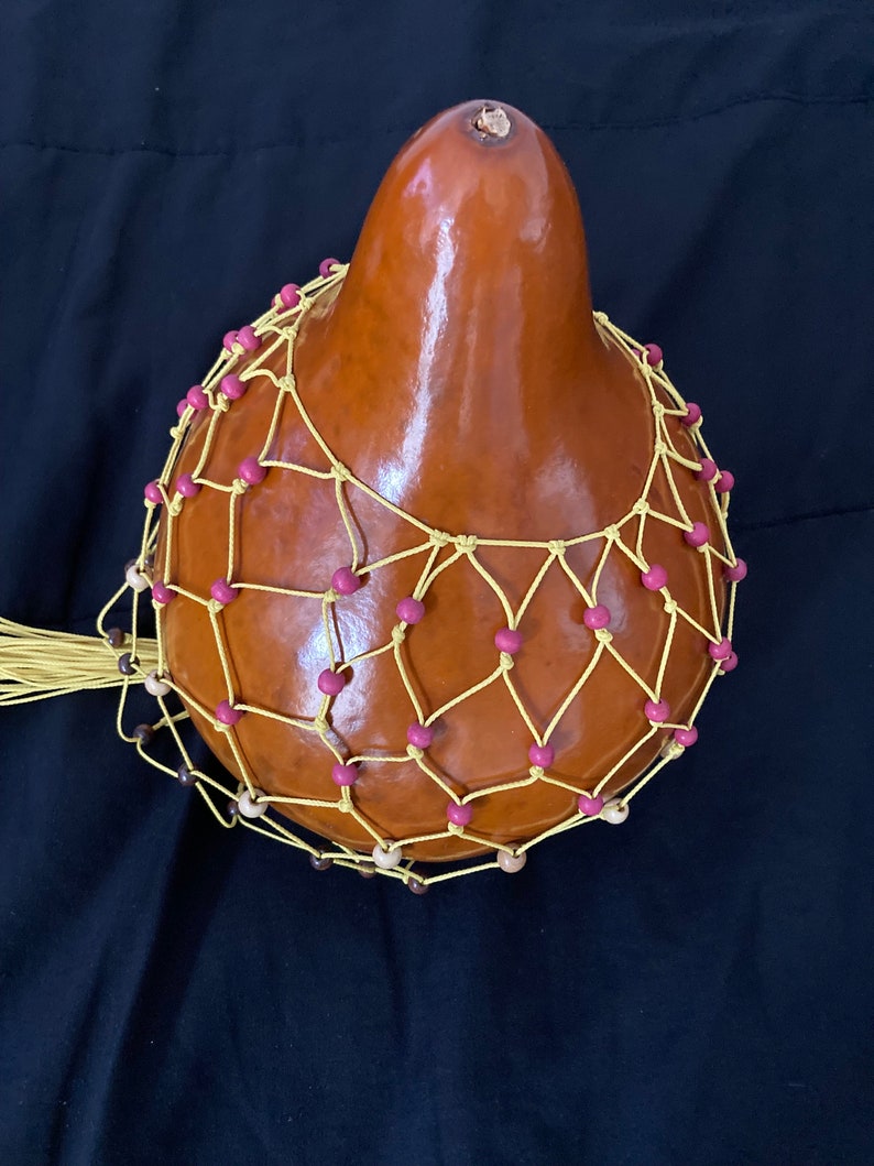 Beaded Gourd Shaker - Etsy