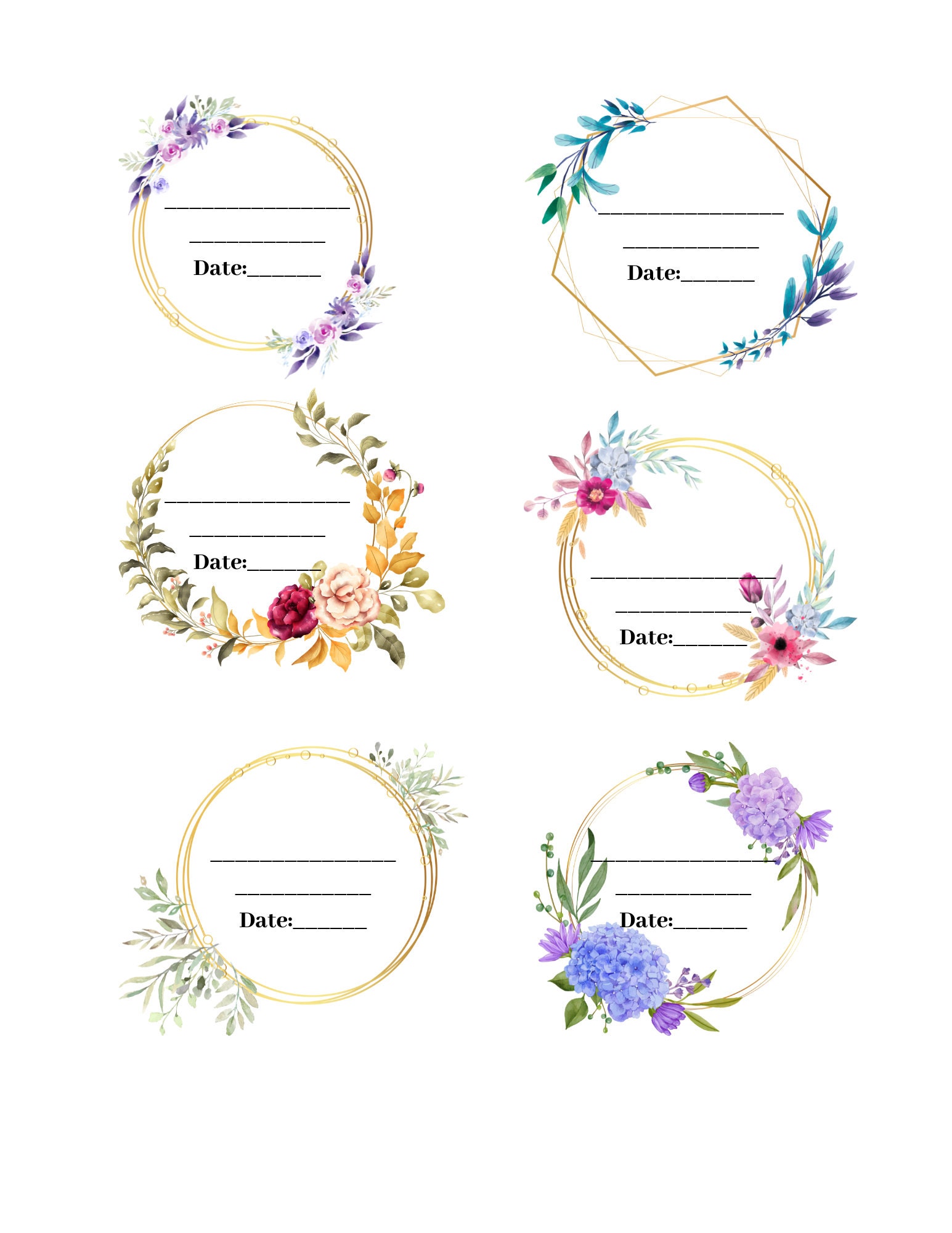 Printable Canning Labels - Etsy