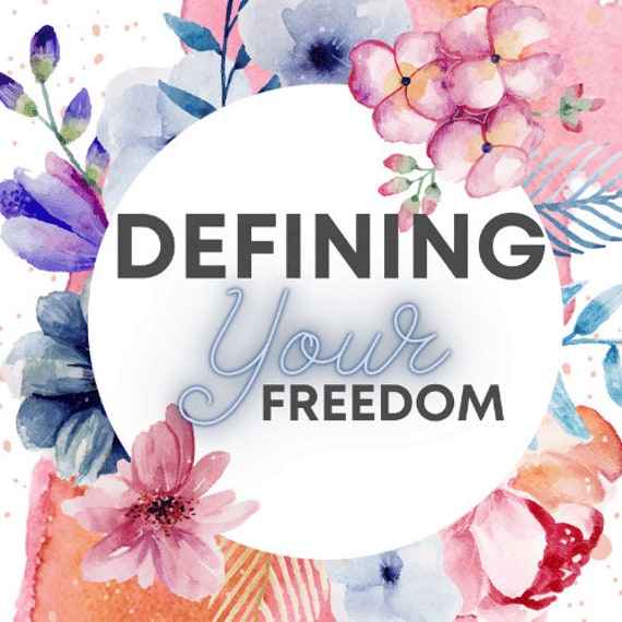 Defining Your Personal Freedom Workbook | Etsy