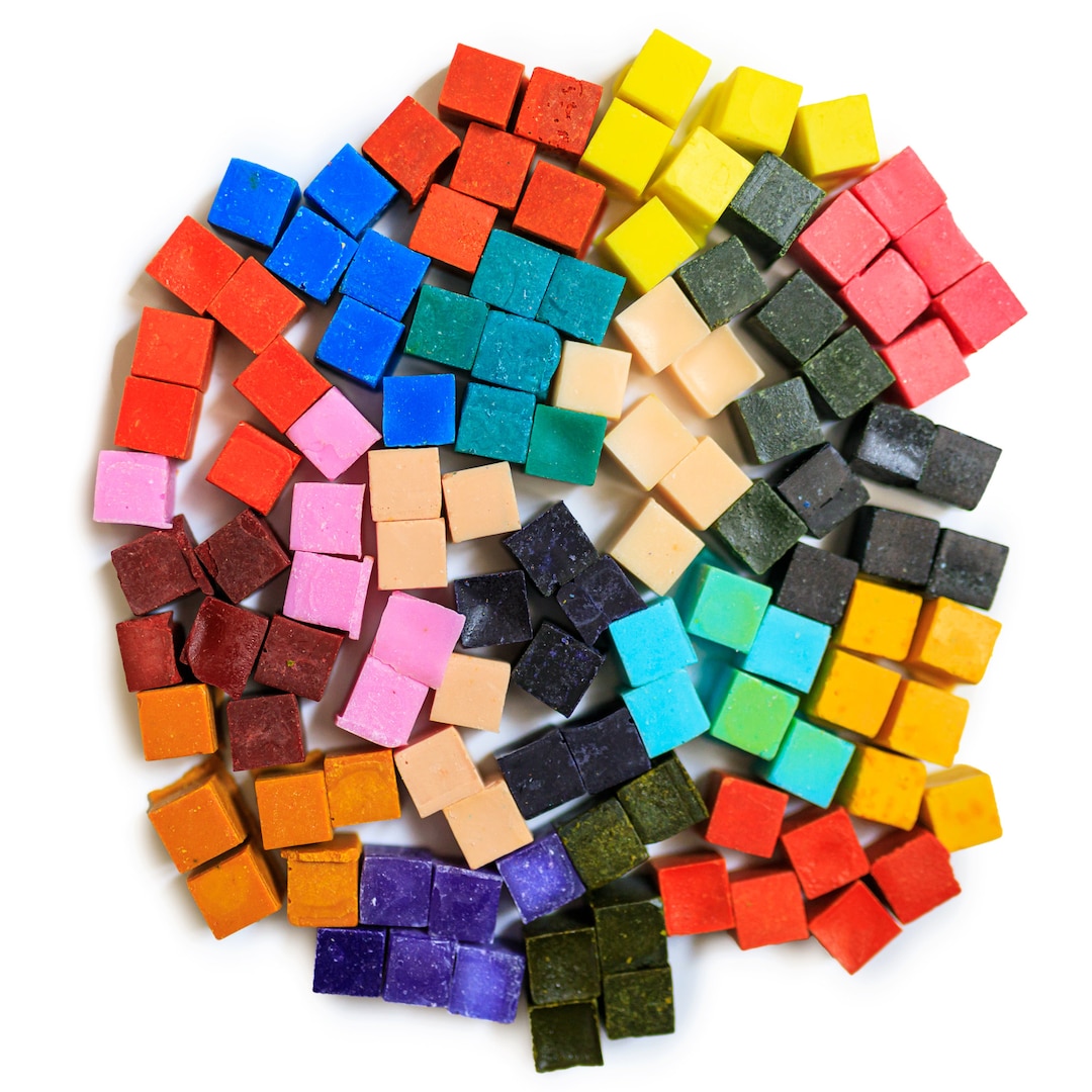 Customizable Candle Dye Blocks: Soy, Beeswax, Paraffin Wax - 19 Colors ...