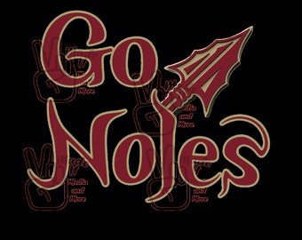 Go Noles Png - Etsy
