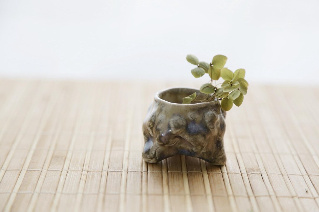 Hand-build Pottery ~ Mini Flower Pot SH00083 - Etsy