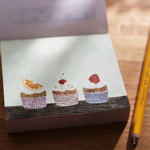 Square Memo Pad ~ Three O"clocks, by Midori Asano - Etsy