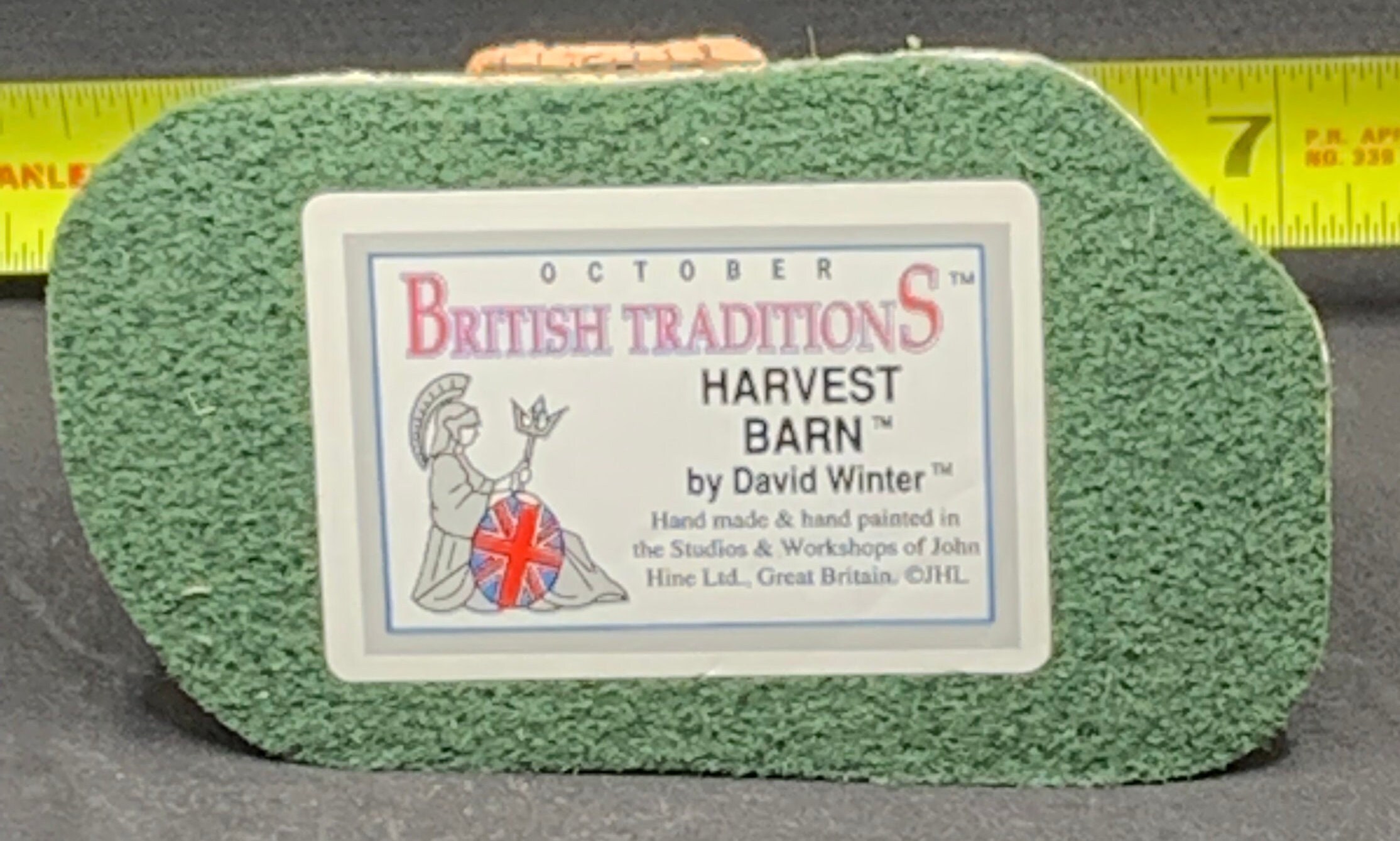 David Winters Cottages Harvest Barn John Hines Handpainted - Etsy