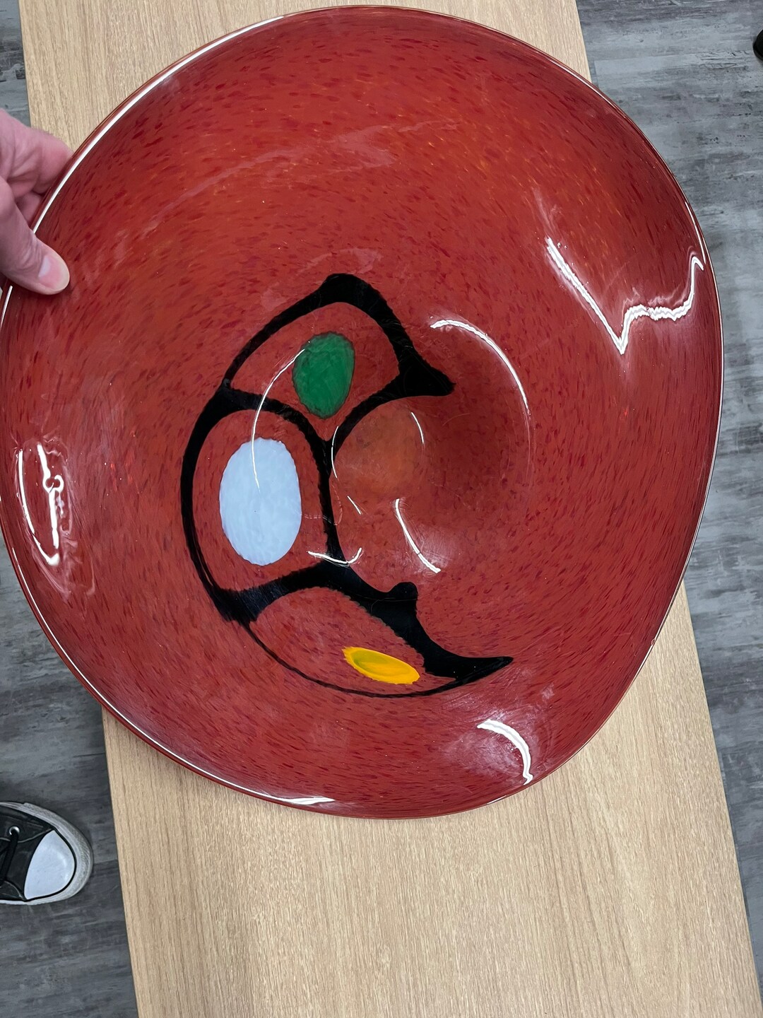 Nico Glass Party Plate - Etsy