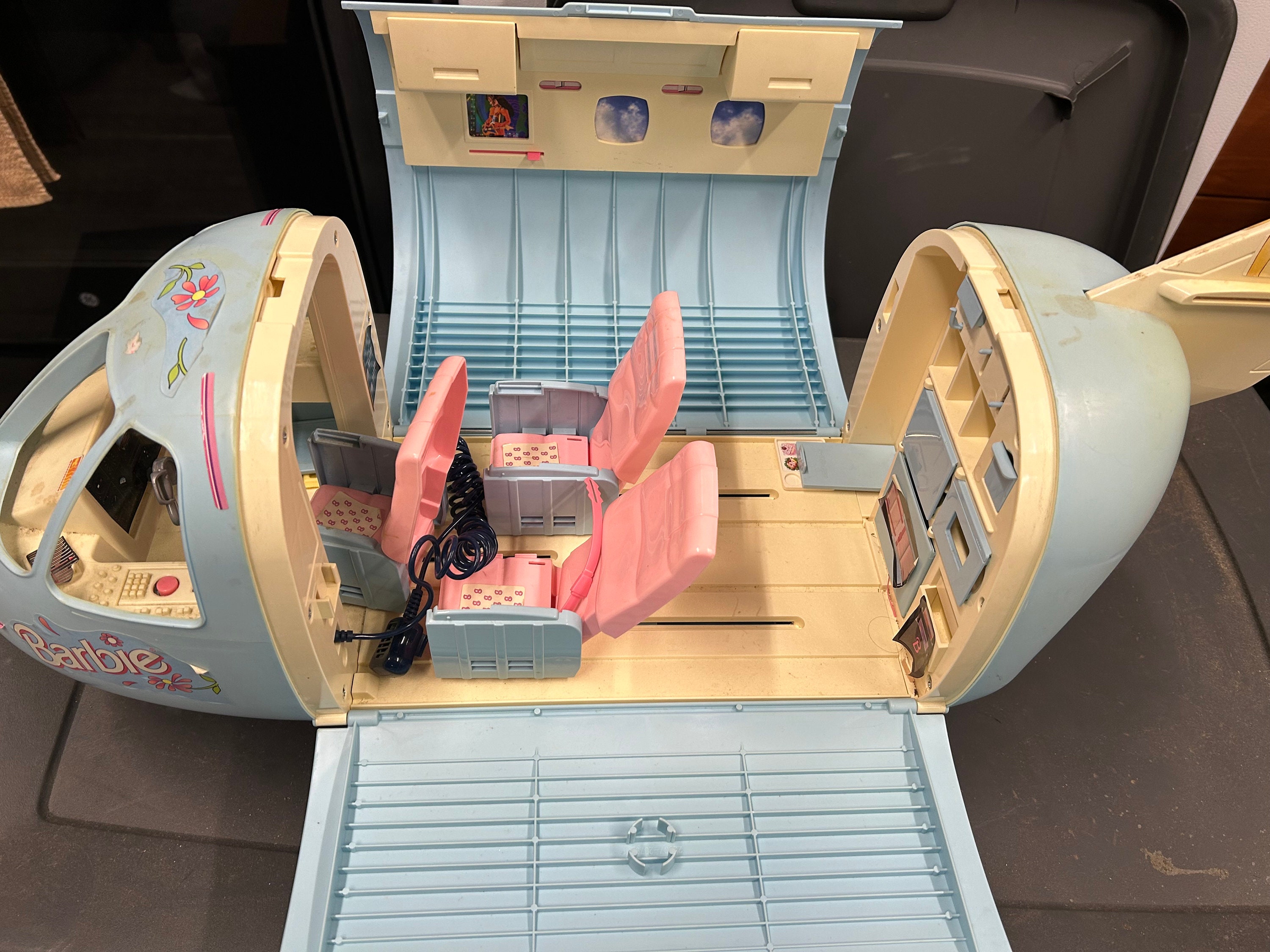 1999 Barbie Jumbo Jet - Etsy