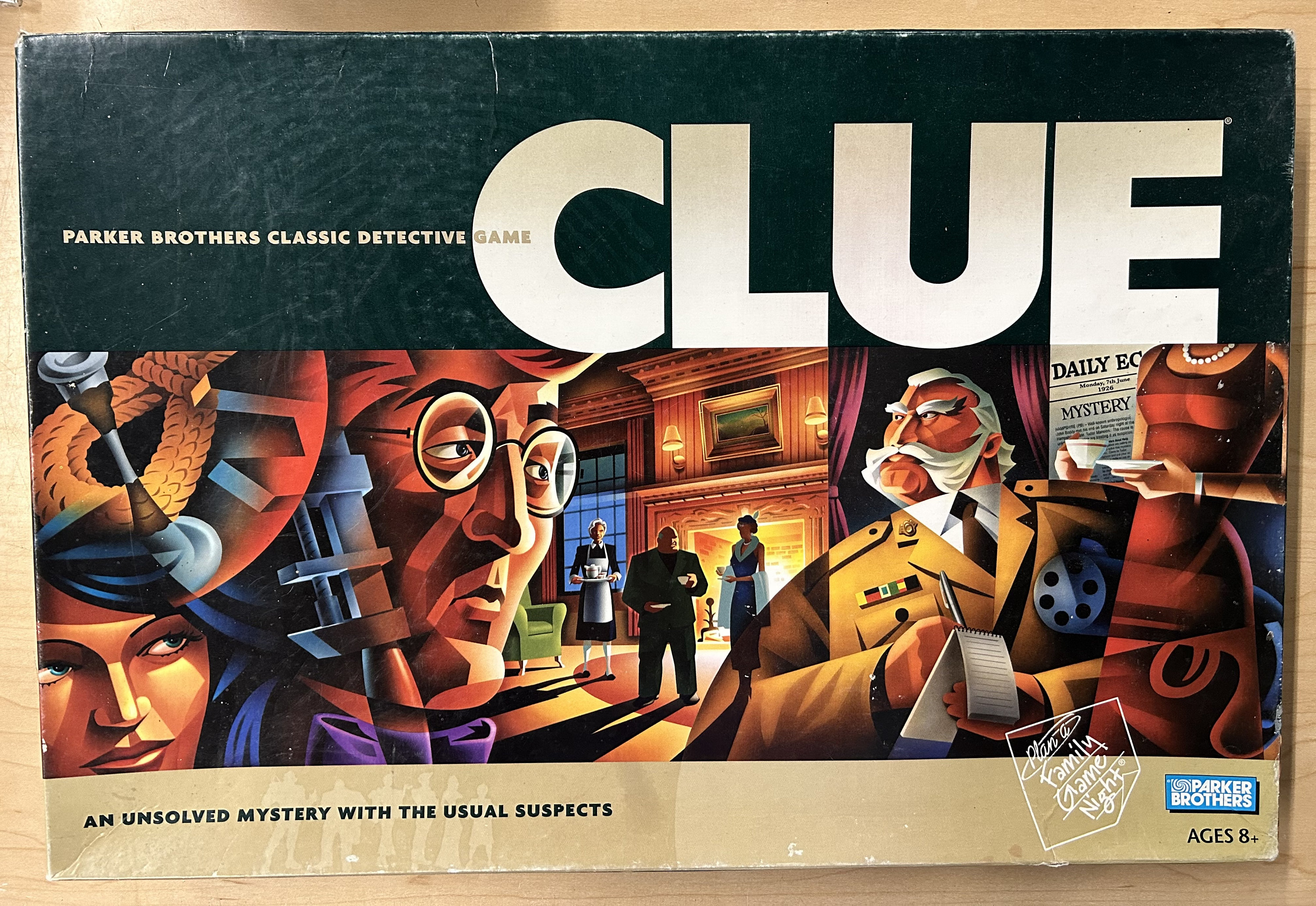 Clue Board Game - Etsy