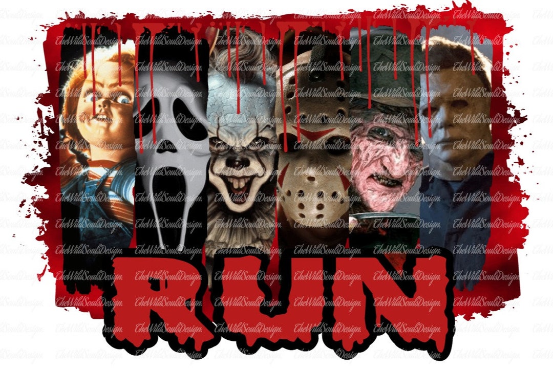 Halloween Horror Digital Sublimation Download - Etsy