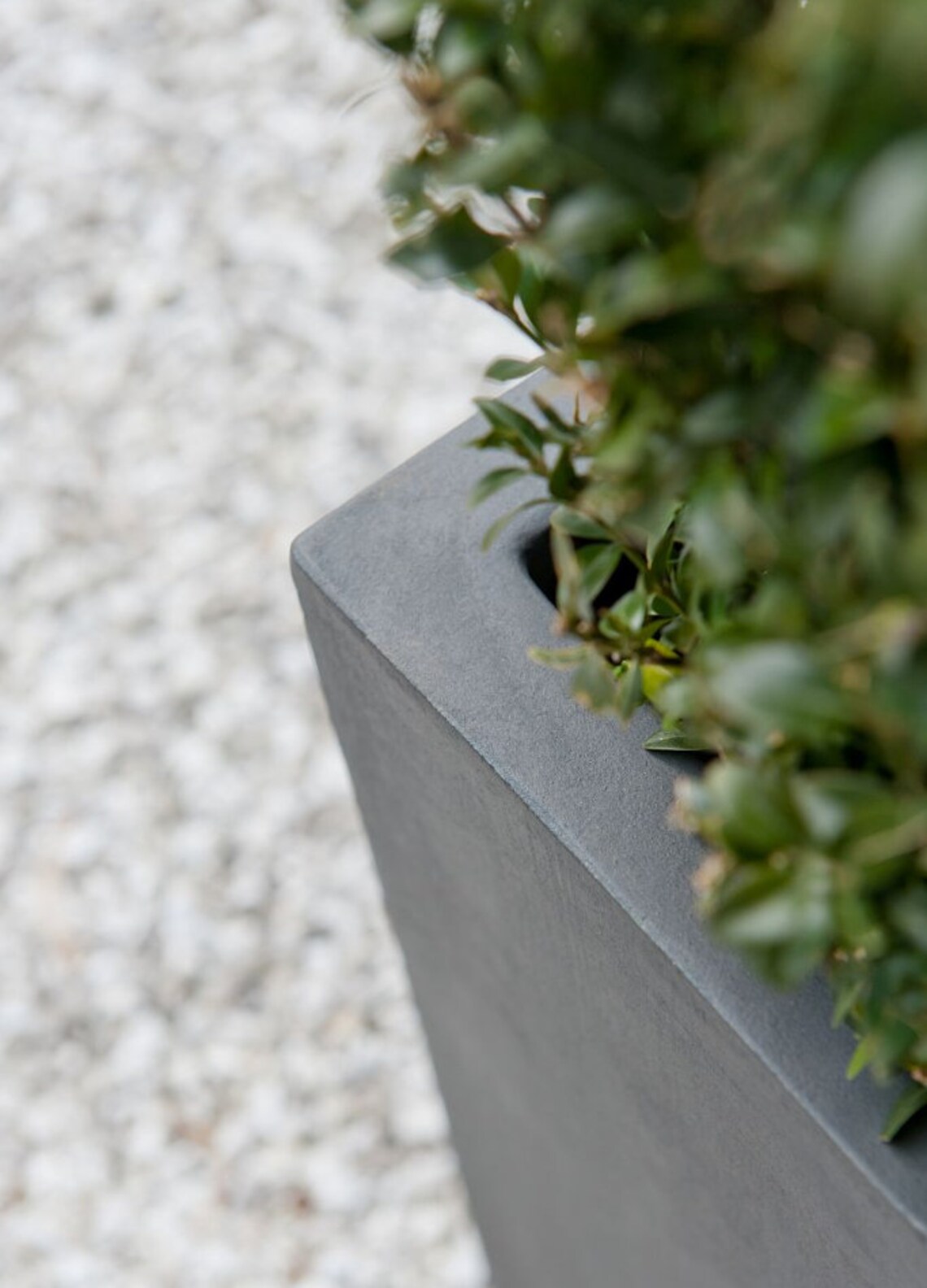 Premium Large Grey Square Concrete Fibrestone Handmade Block - Etsy UK