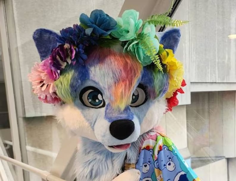 Fursuit Flower Crown - Etsy