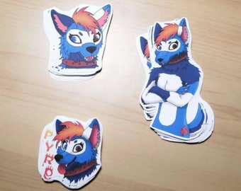 Pyro Sticker - Etsy