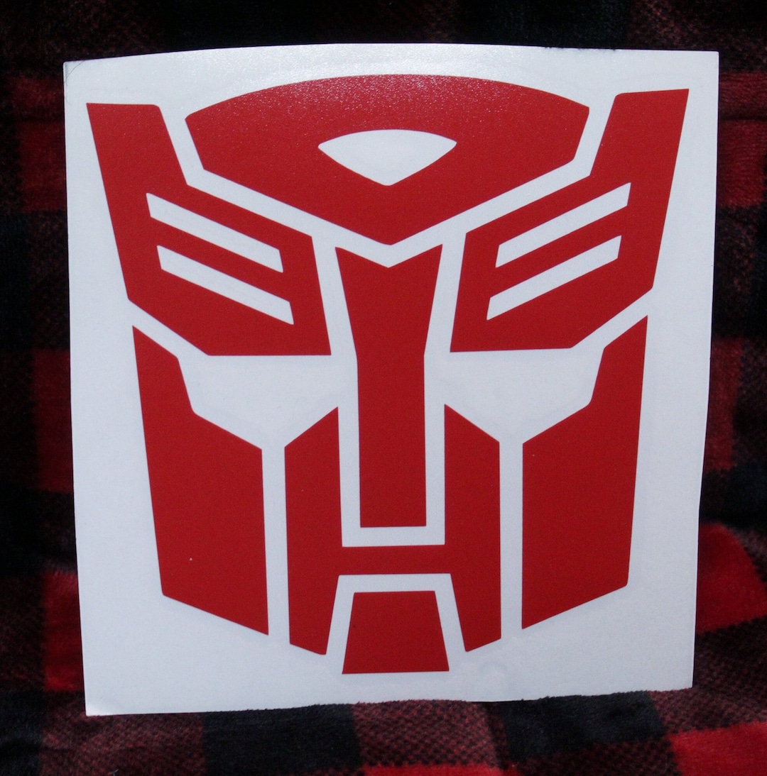 Autobot Vinyl Decal - Etsy