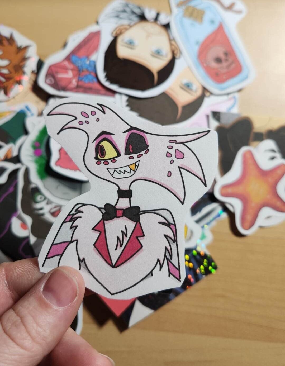 Hazbin Hotel Angel Dust Sticker - Etsy