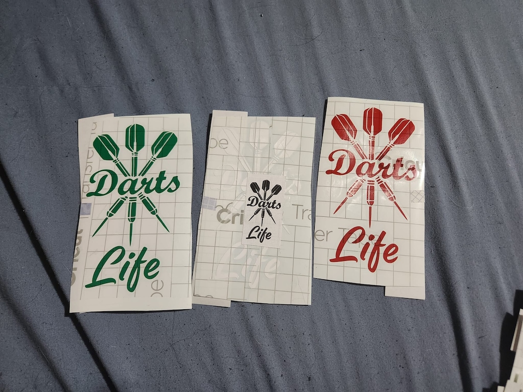 Darts Life Vinyl Decal - Etsy
