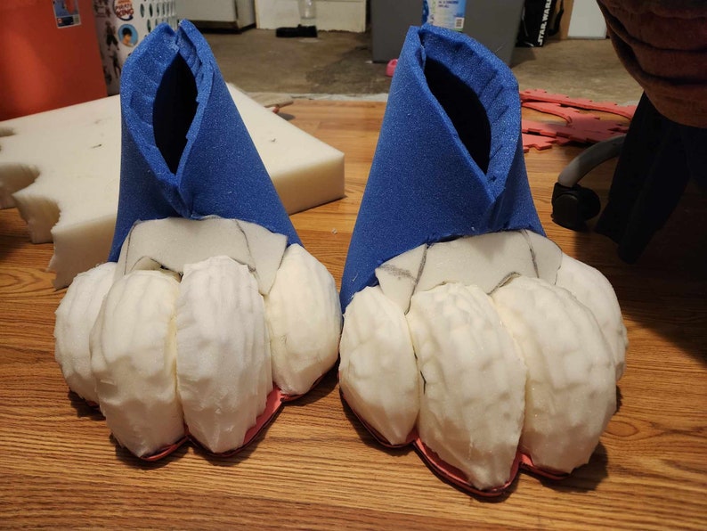 Fursuit Footpaws Base Fursona Footpaws Base Mascot Feet - Etsy