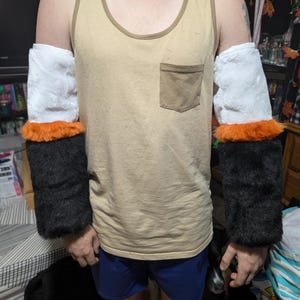 Custom Made Fursuit Arm Sleeves Commissions - Etsy