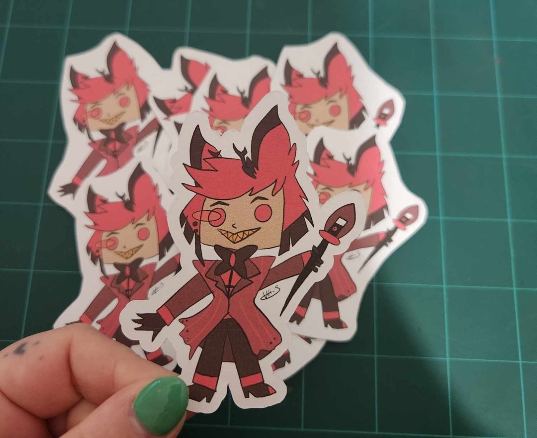 Alastor Hazbin Hotel Sticker - Etsy