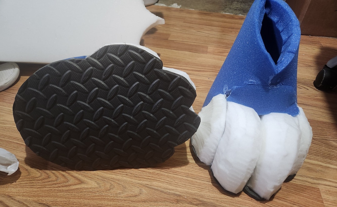 Fursuit Footpaws Base, Fursona Footpaws Base, Mascot Feet Base, Costume ...