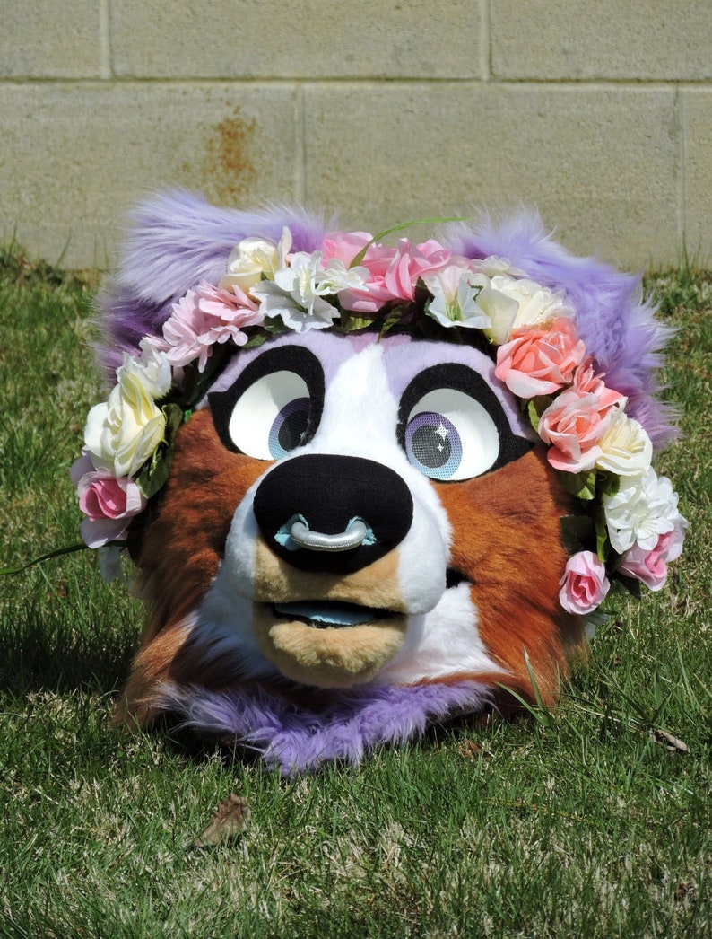 Fursuit Flower Crown - Etsy