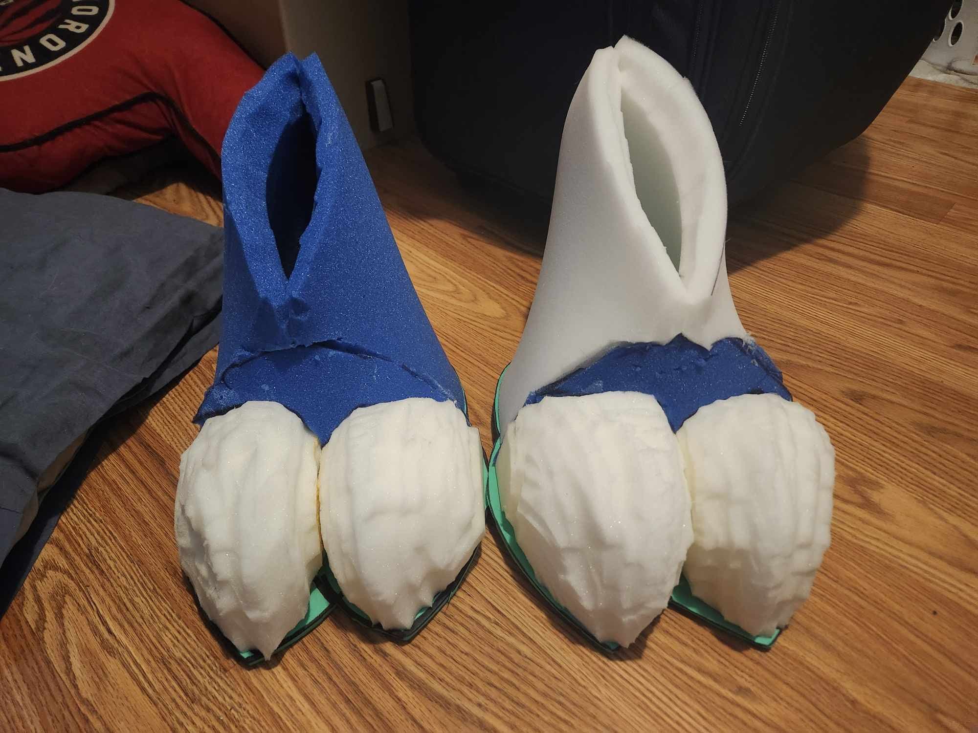 Fursuit Footpaws Base Fursona Footpaws Base Mascot Feet - Etsy