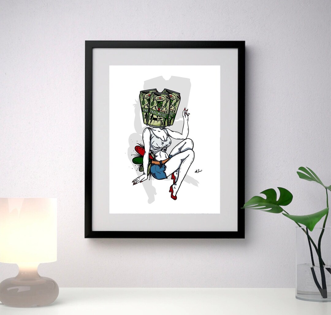 Revolution Brewery IPA Pin up Colorful Abstract Art Print, Poster ...