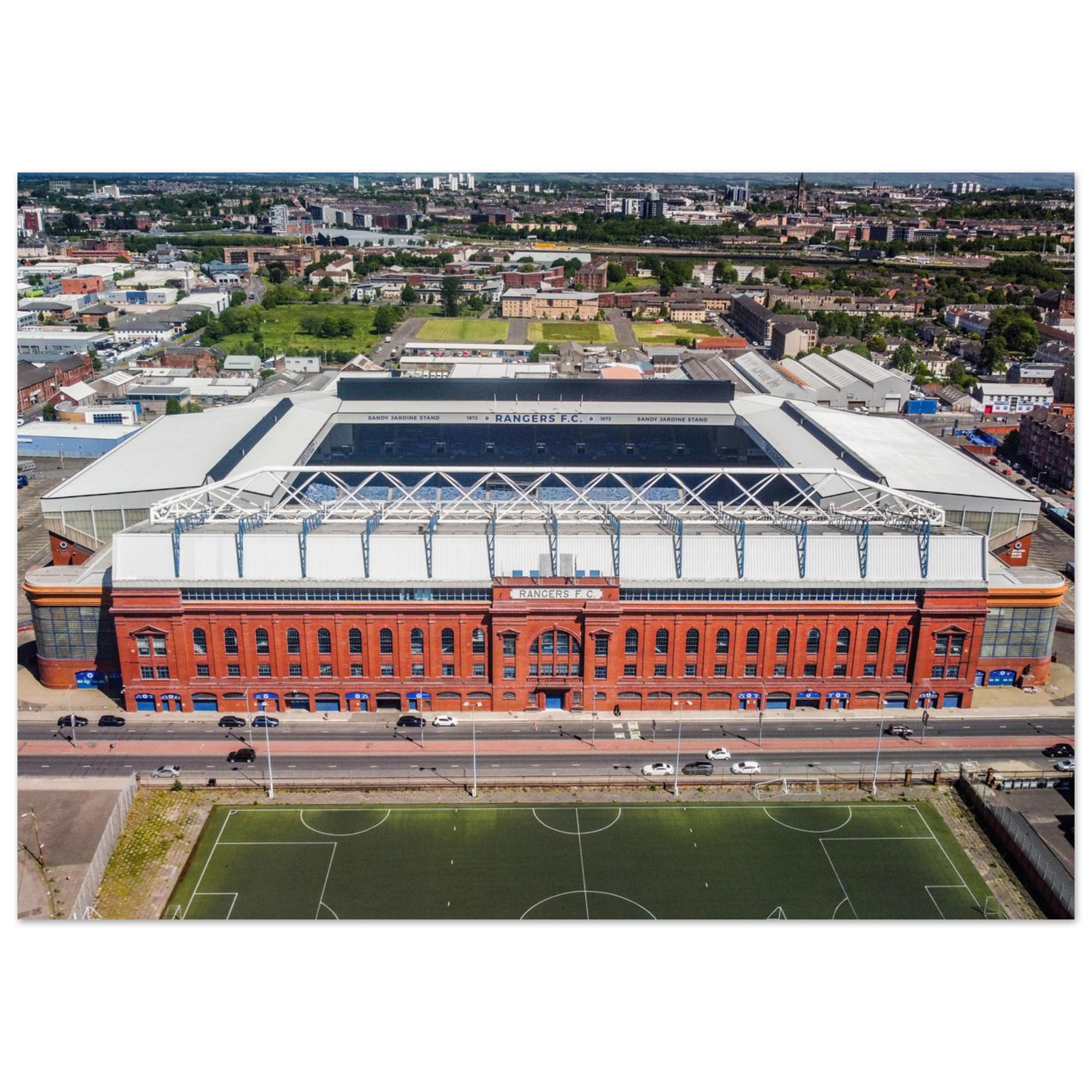Ibrox Stadium, Classic Semi-glossy Paper Poster - Etsy