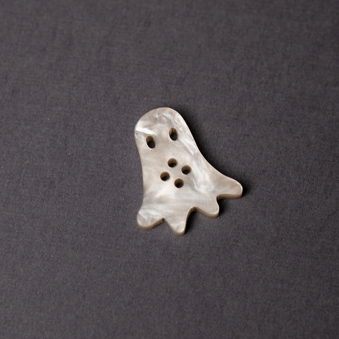 Ghost Sewing Button Crochet Button Knitting Button Doll Making ...