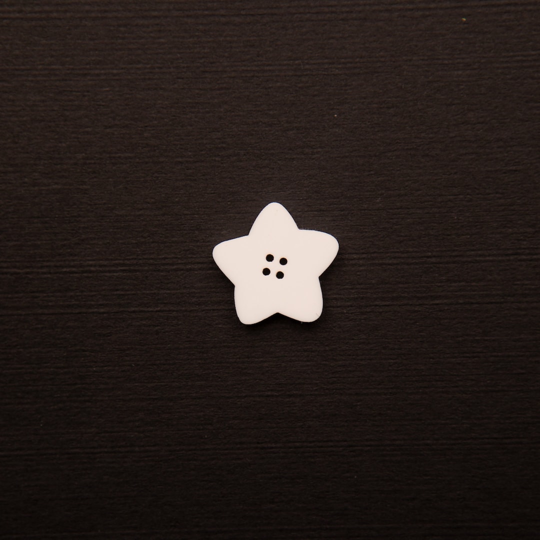 Kawaii Star Sewing Button Crochet Button Knitting Button Decorative ...