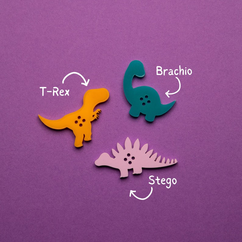 Dinosaur Sewing Button Crochet Button Knitting Button Decorative Notion ...