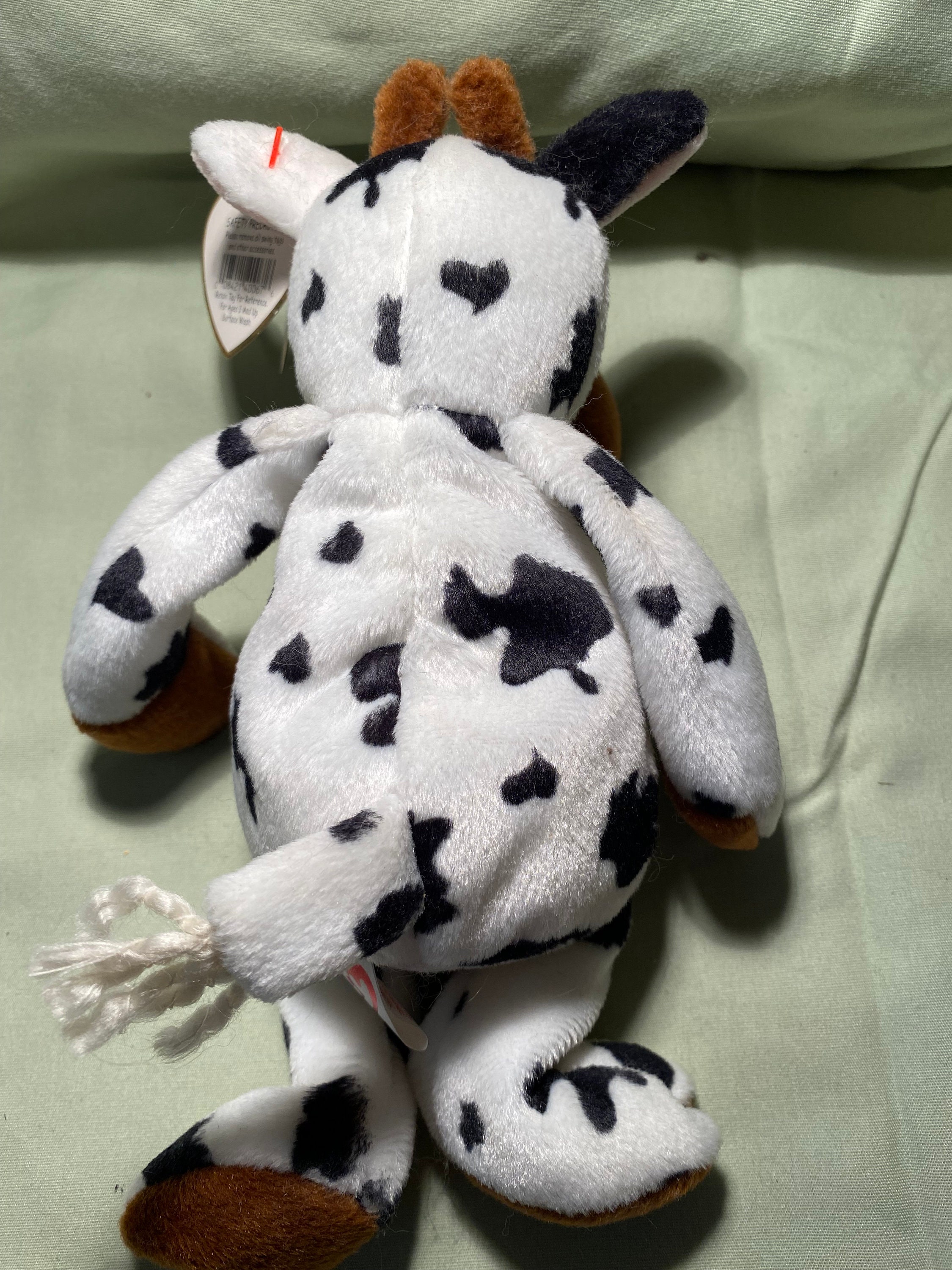 Ty Beanie Baby Cow - Etsy