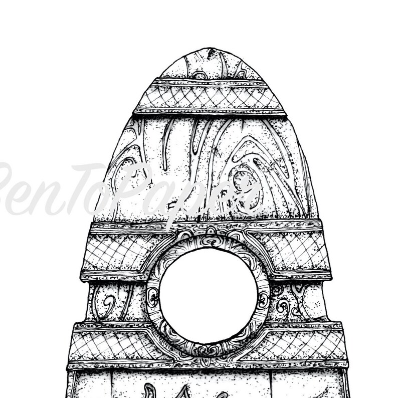 Elder Scrolls Skyrim Warrior Standing Stone - DIGITAL DOWNLOAD - Etsy