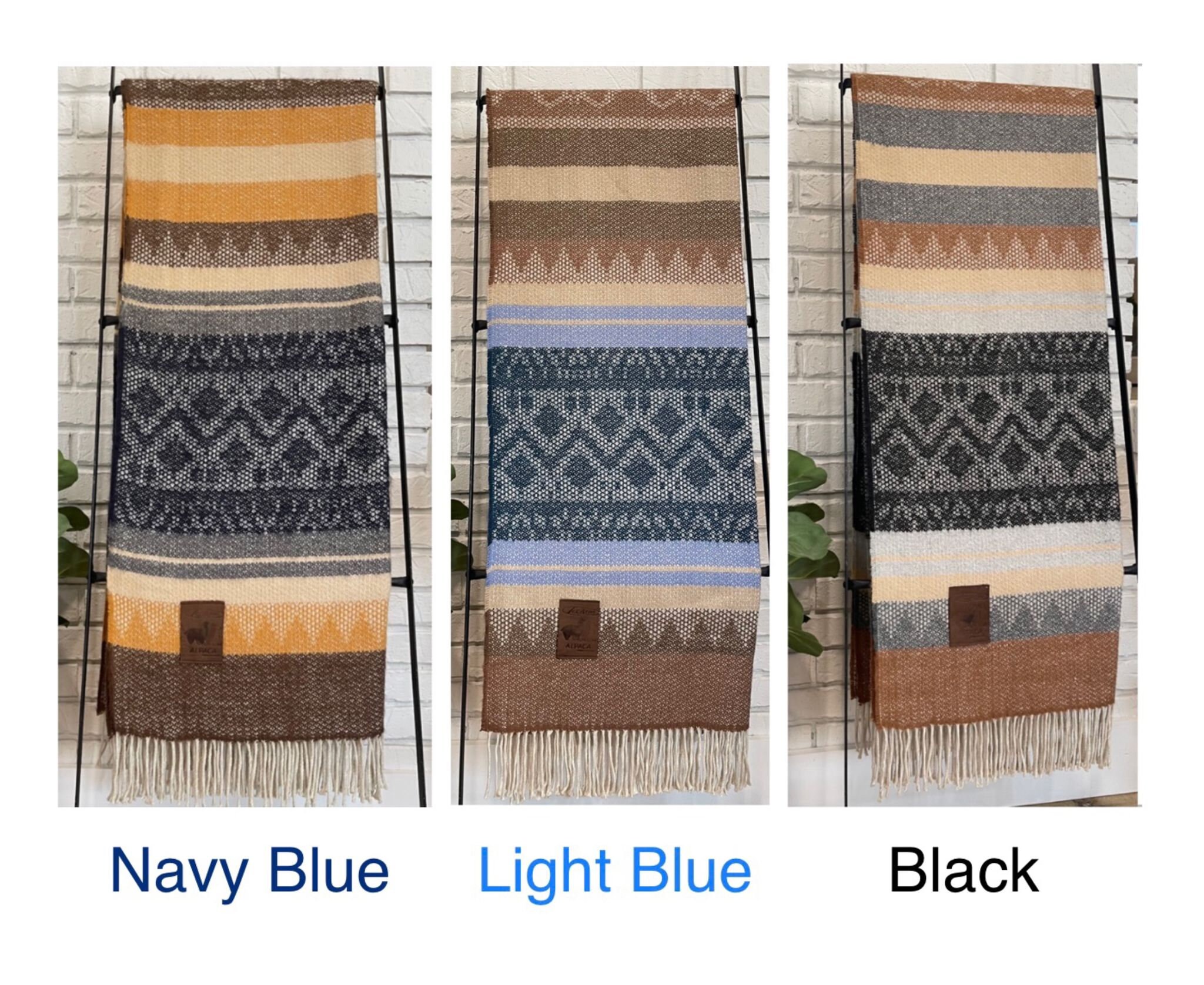 INCA Alpaca Blanket. 100% Alpaca Wool, Made in Peru. Alpaca Throw. - Etsy