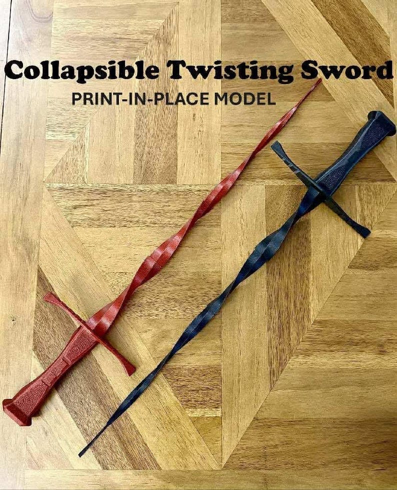 Collapsible Twisting Sword - Etsy