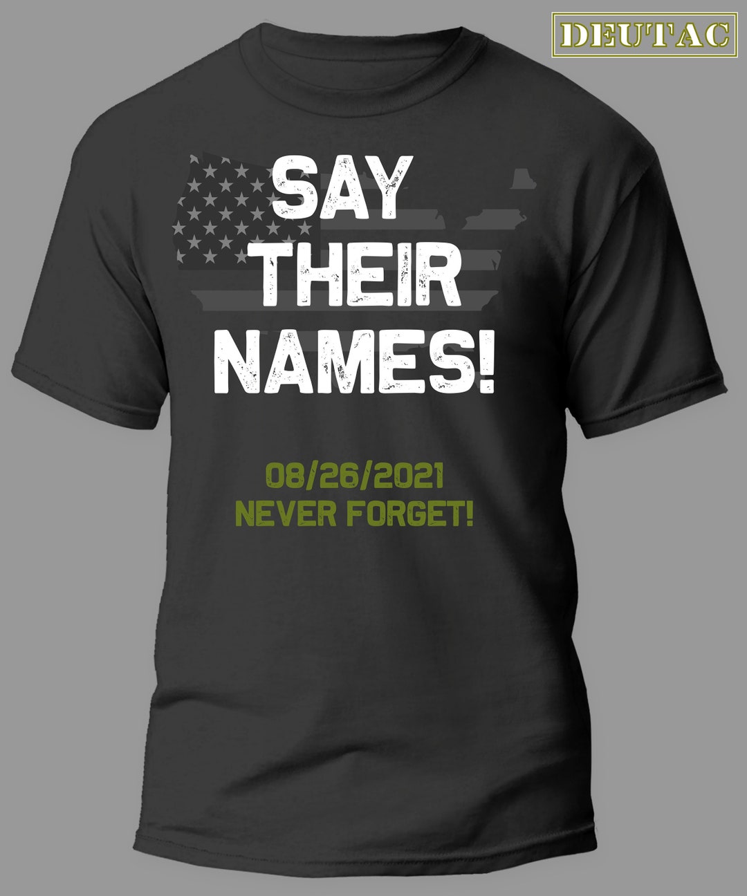 Say Their Names Joe Names of Fallen Soldiers in Kabul - Etsy