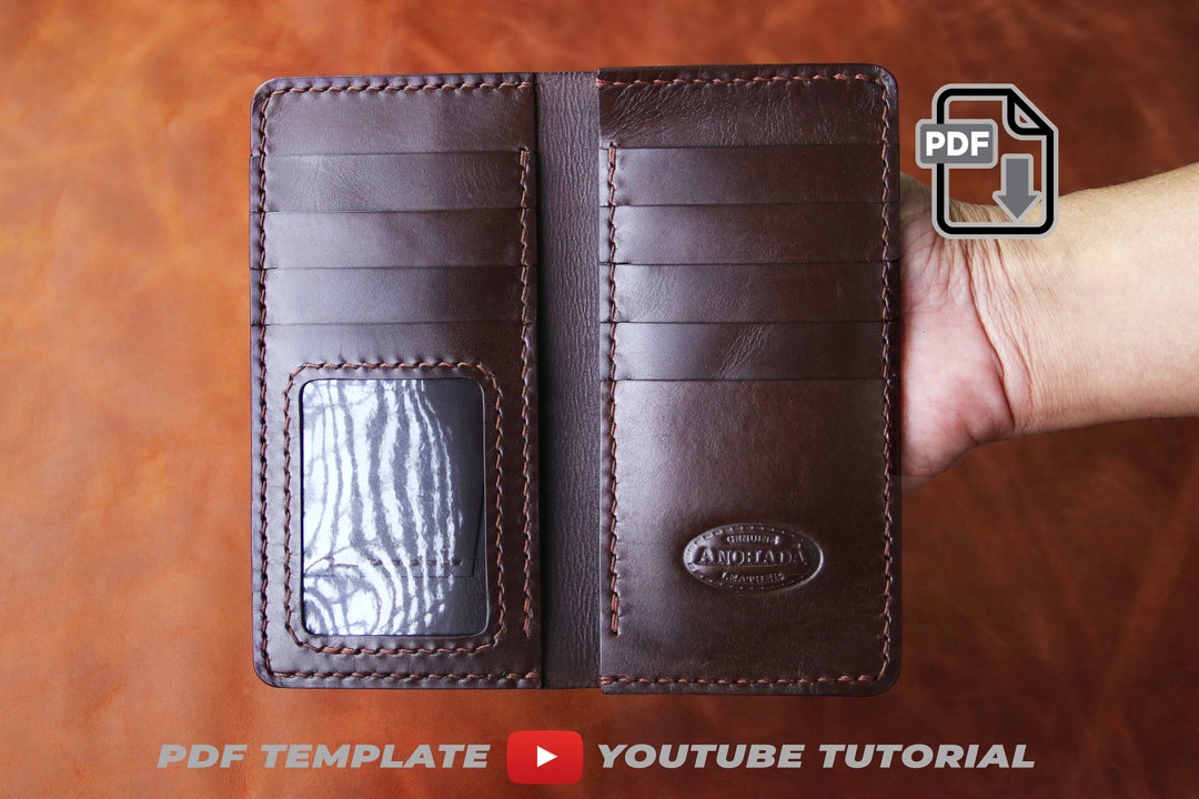 Small Semi Long Wallet - PDF Pattern With Tutorial Video || PDF A4 Size ...