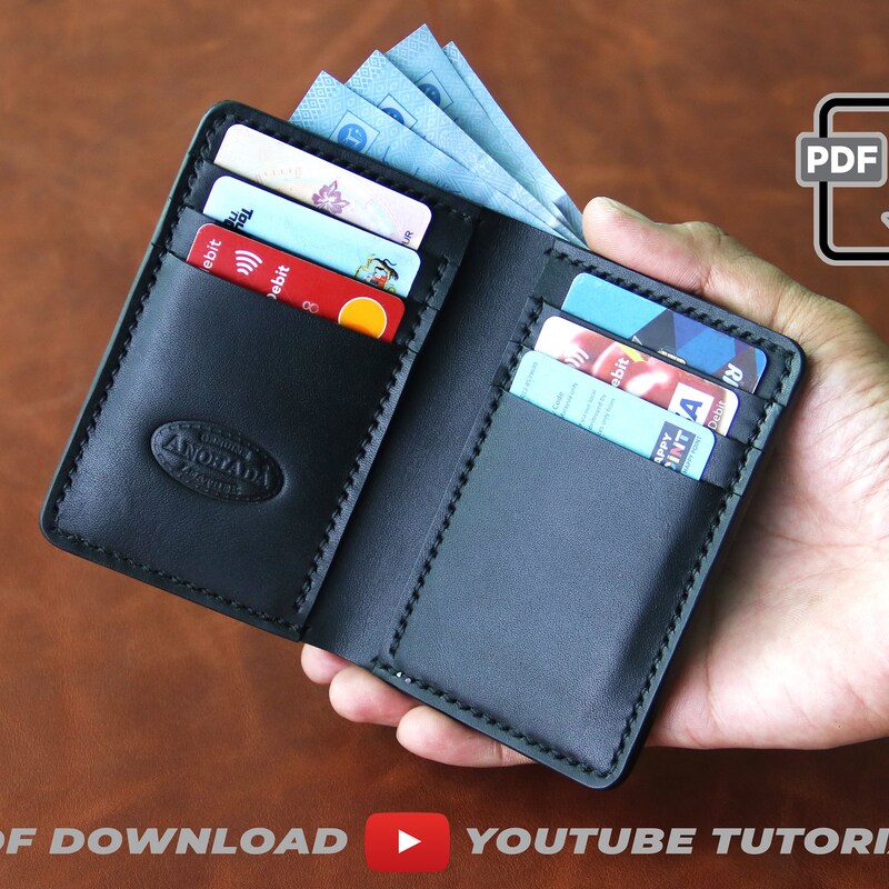 Vertical Wallet Templates - Etsy