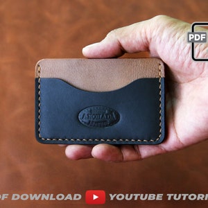 Classic Card Holder || PDF Template With Tutorial Video - PDF A4 ...