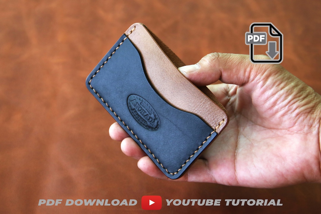 Classic Card Holder || PDF Template With Tutorial Video - PDF A4 ...