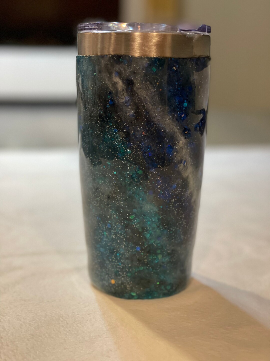 Blue Swirl Tumbler - 20 Oz. - Etsy