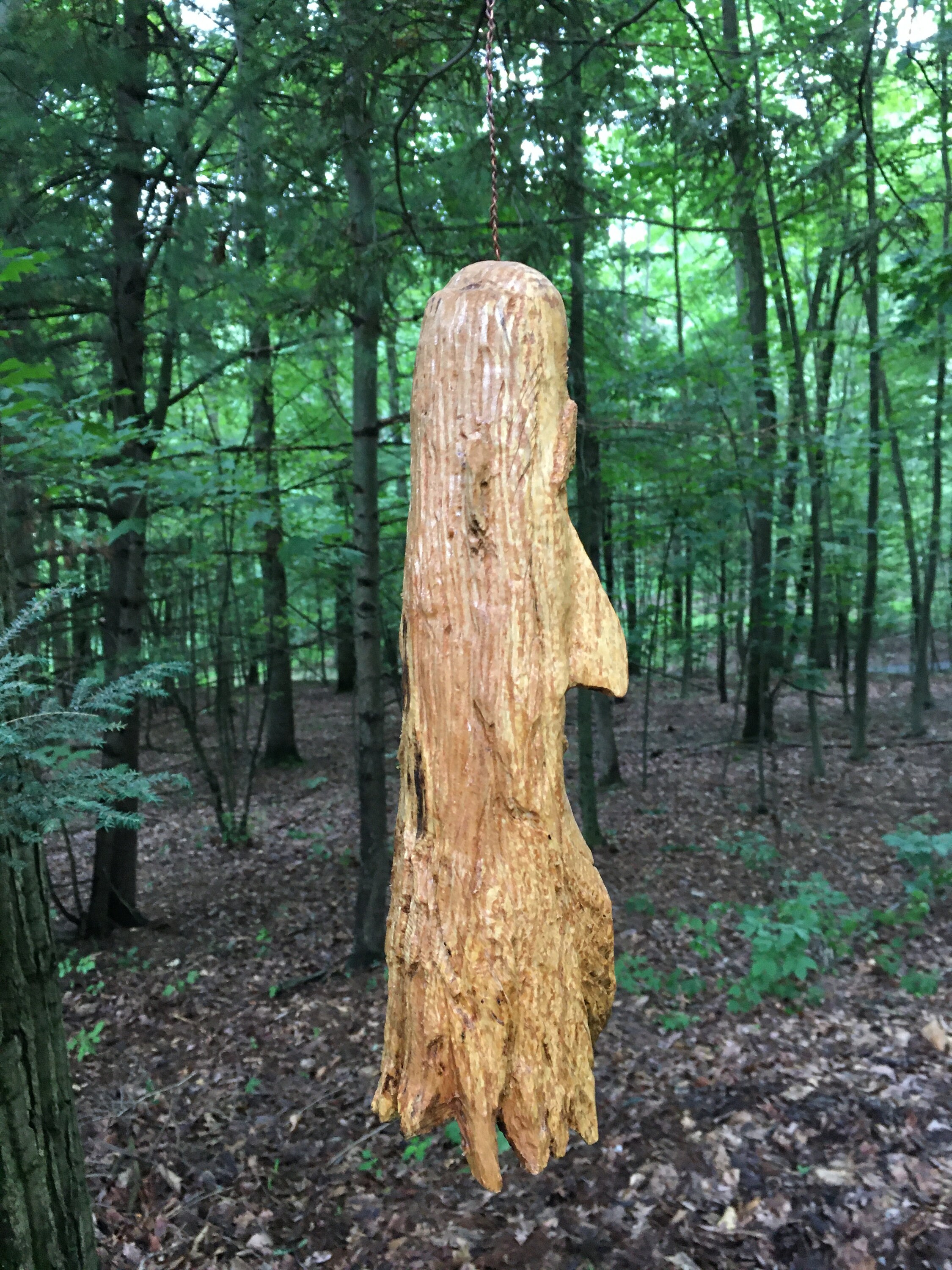 12” Hanging Head, Wood Carved - Etsy