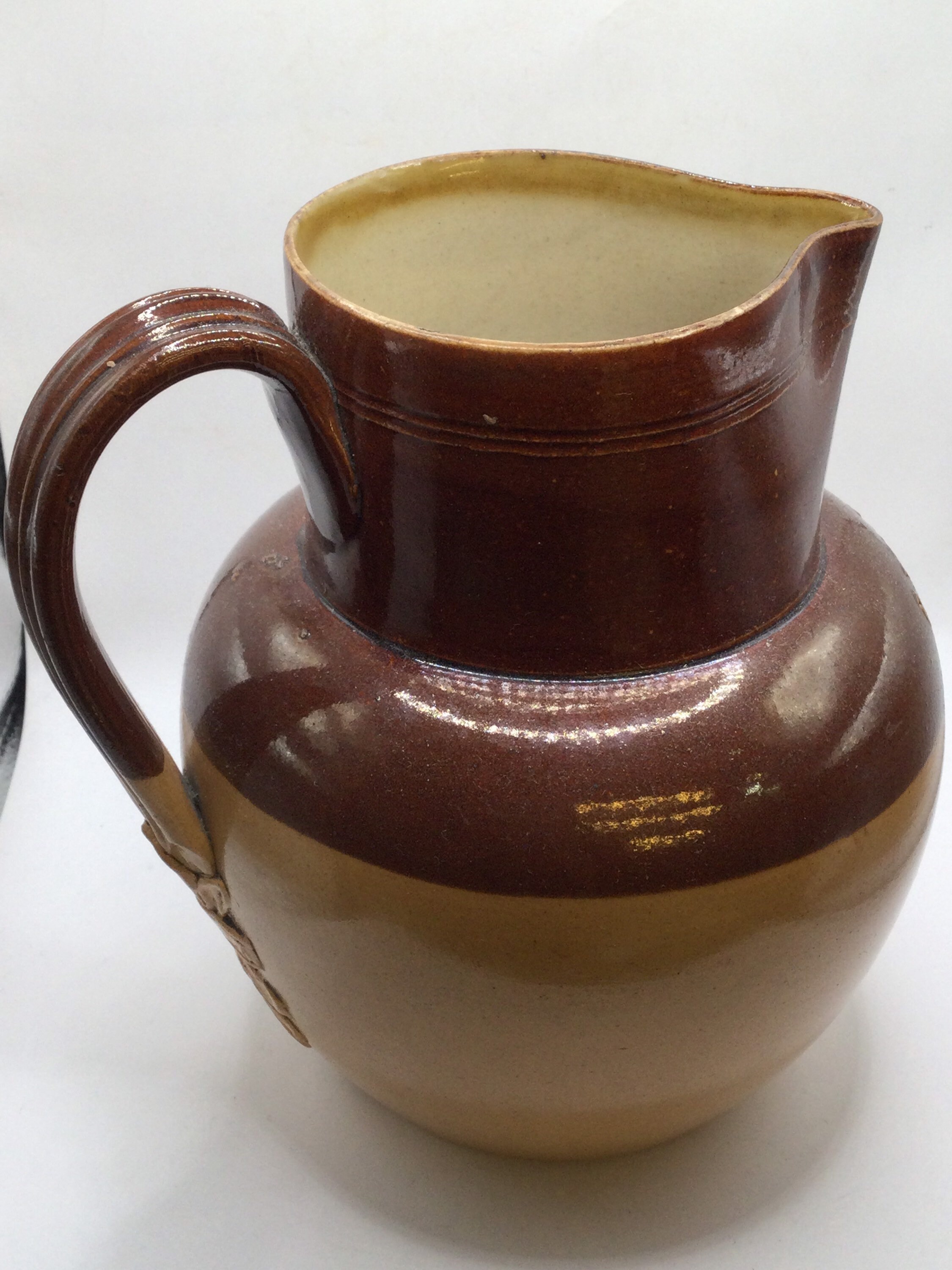 Antique Stoneware Pub Jug/pitcher 1896 ,antique Jugs , Pub Memorabilia ...