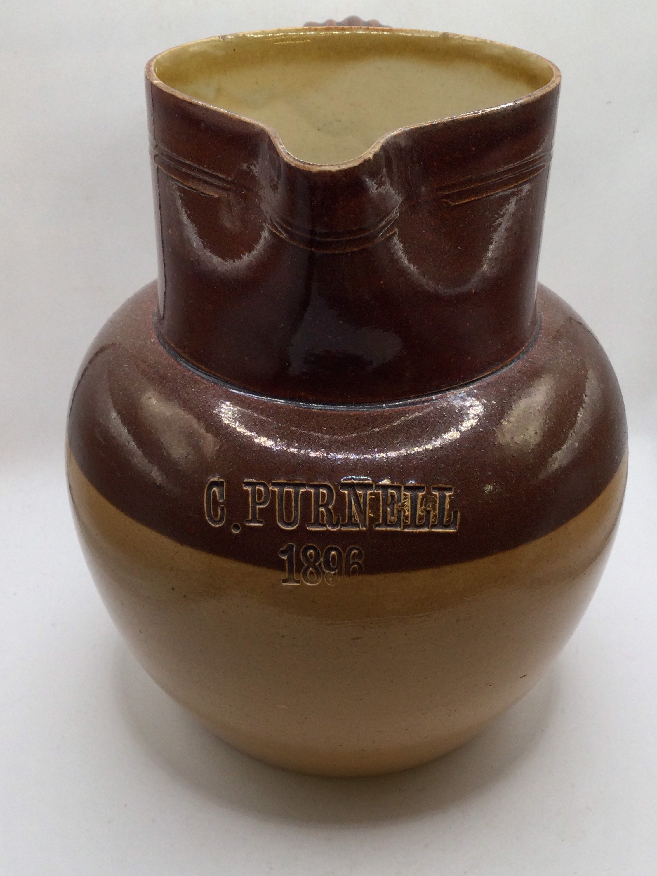 Antique Stoneware Pub Jug/pitcher 1896 ,antique Jugs , Pub Memorabilia ...