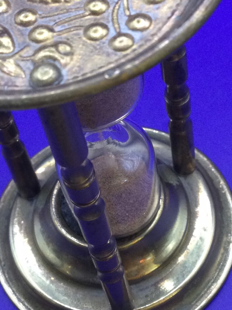 Antique/vintage Egg Timer With Fruit Design, Kitchenalia ,brass and ...