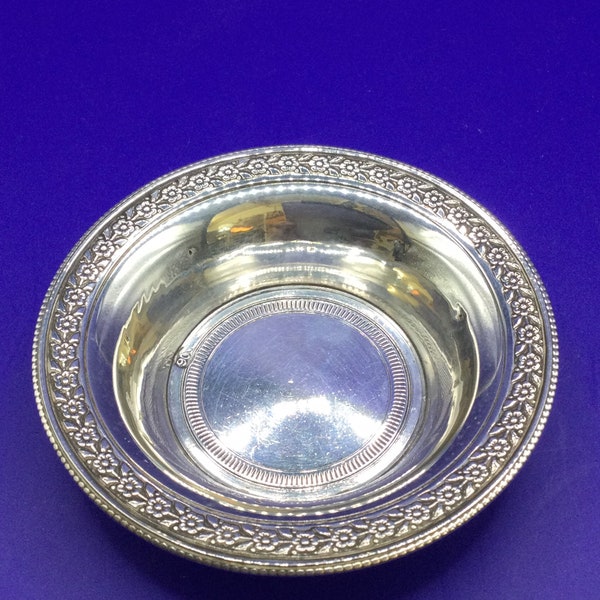 Antique Silver Dish - Etsy