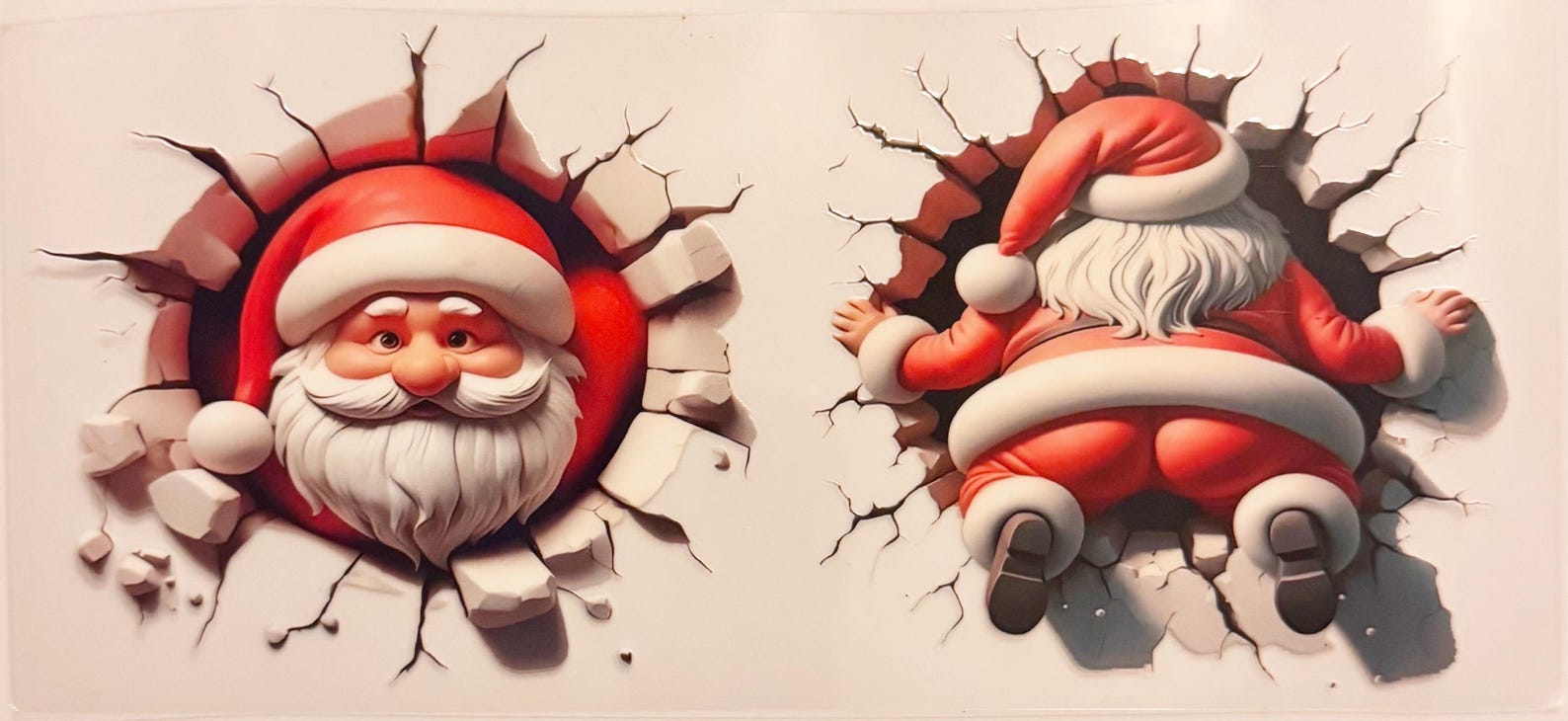Santa’s Breakthrough - UVDTF 16oz Wrap - Etsy