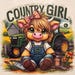 Country Girl - UVDTF Decal - Etsy