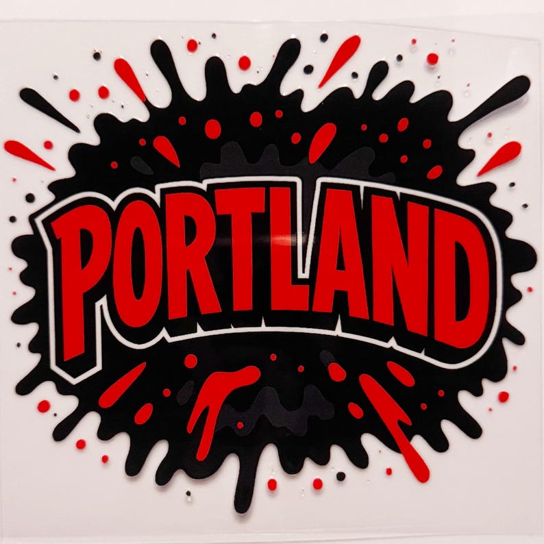 Portland - UVDTF Decal - Etsy