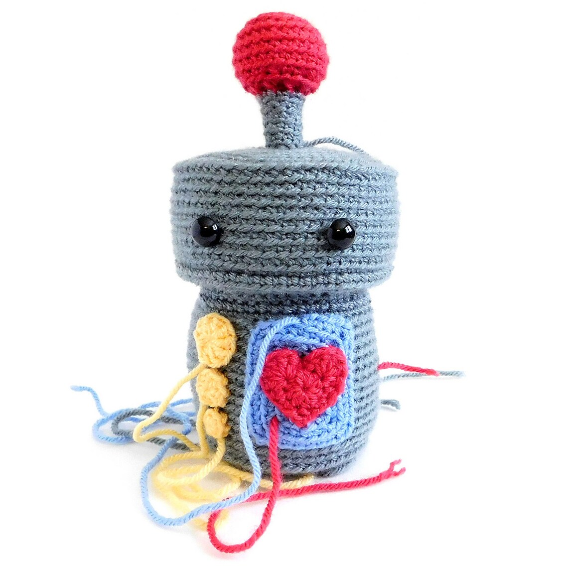PATTERN - Ruby the Robot, Crochet Plush Toy (amigurumi PDF Tutorial) - Etsy