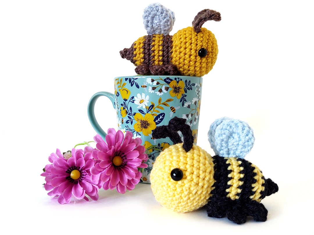 PATTERN - Bitty Beasley the Bee, Crochet Toy Pattern (amigurumi PDF ...