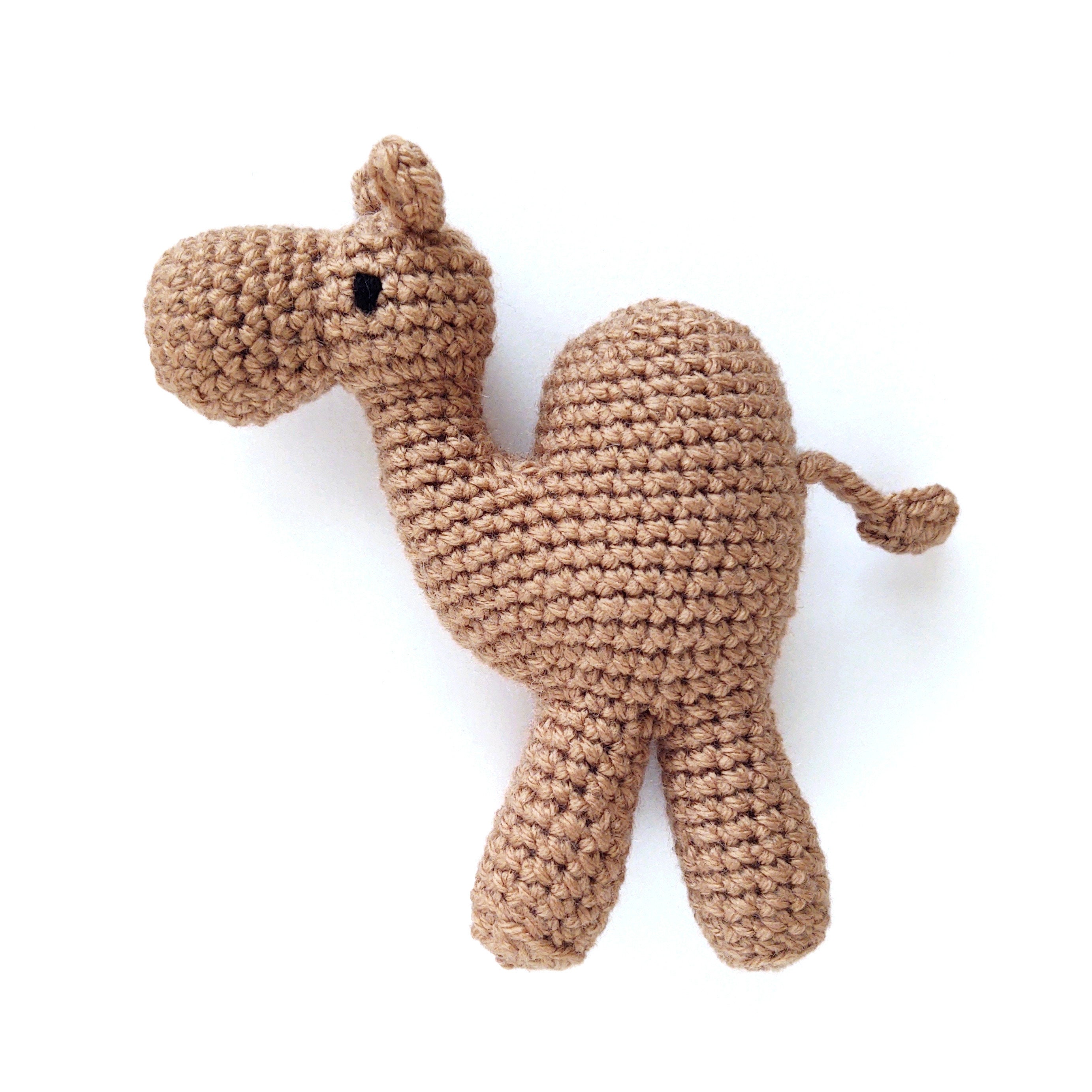 PATTERN - Lil Caramel the Camel, Mini Crochet Stuffed Toy (amigurumi ...